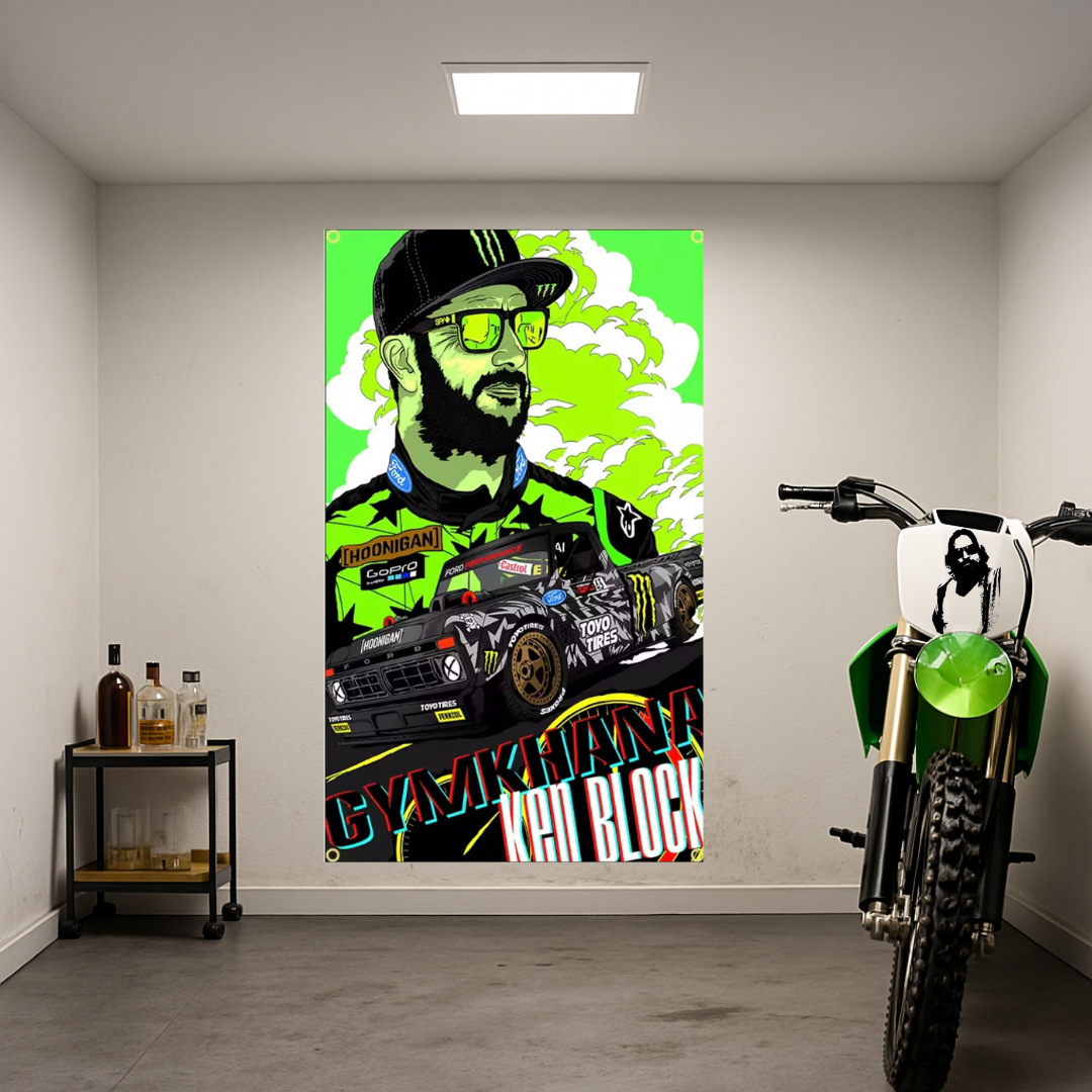MONSTER ENERGY HOONIGAN KEN BLOCK 43 FLAG/BANNER (3X5 FT) – TheDudeCave